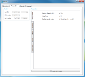 Supervision software - the battery control - BMS PowerSafe®